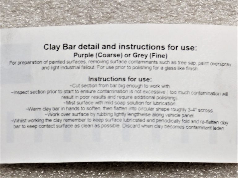 Labels for clay bars – Atomiza